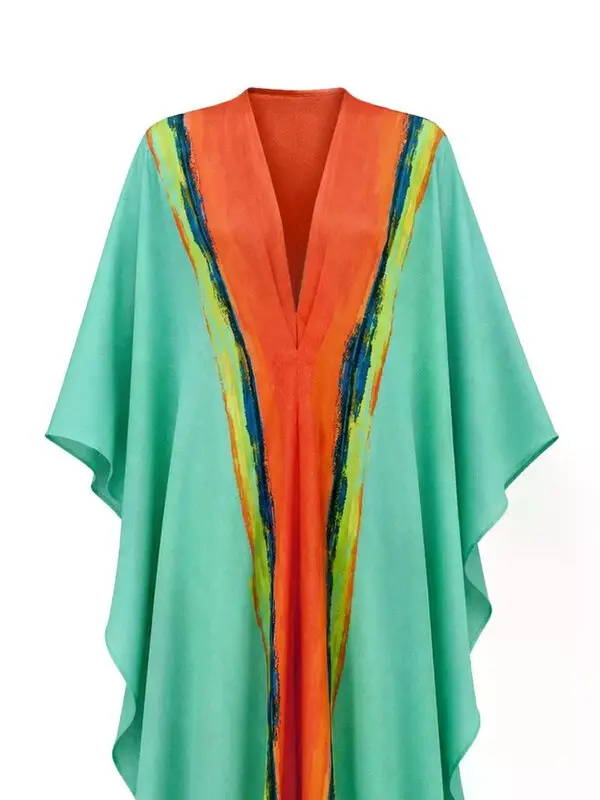 Silvia Tcherassi Nidia Stripe-print Tunic Midi Dress