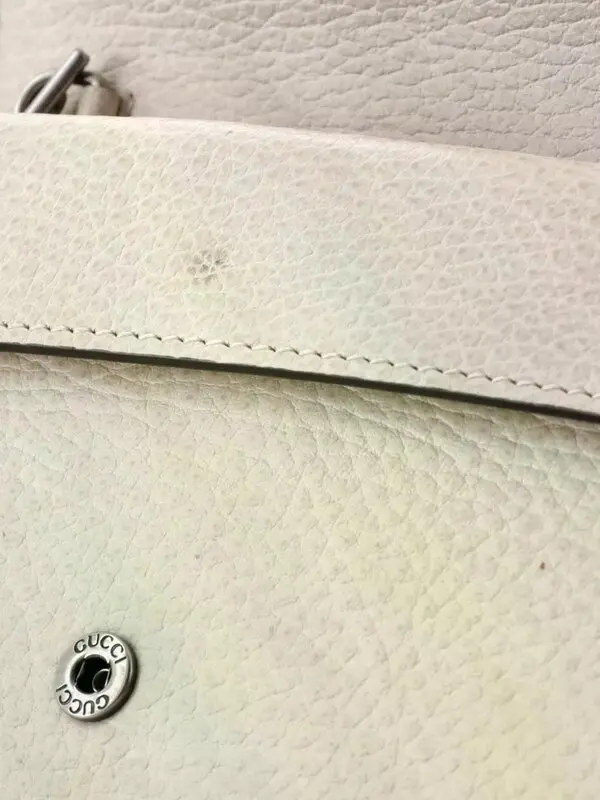 Gucci Dionysus Super Mini Clutch Bag In Leather - Neutrals