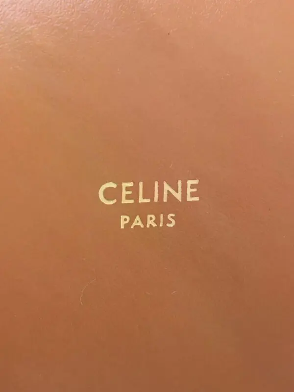 Celine Micro Triomphe Embroidered Canvas Drawstring Bucket Bag