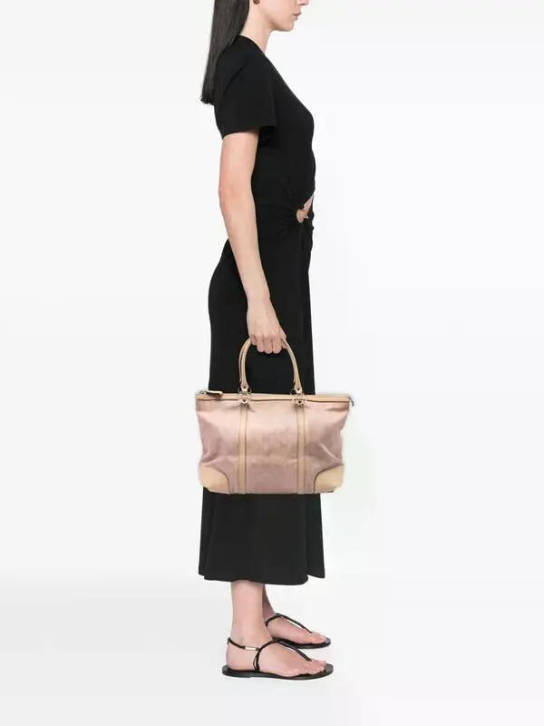 Gucci Gg Metallic Canvas Lovely Tote Bag