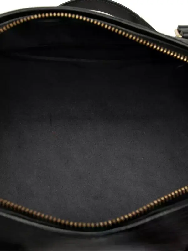 LOUIS VUITTON Epi Soufflot Handbag - Black