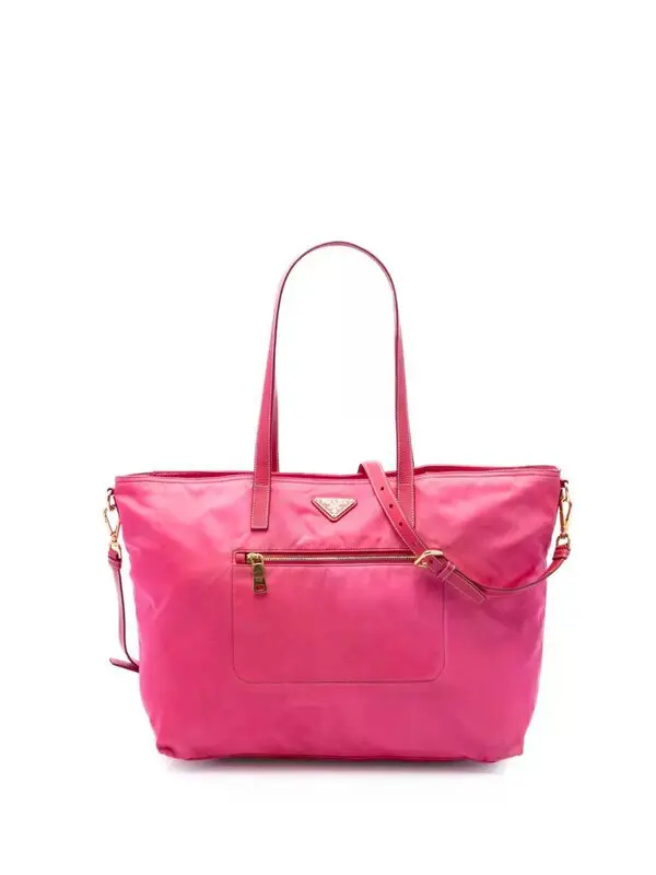 Prada Tessuto Front Pocket Satchel