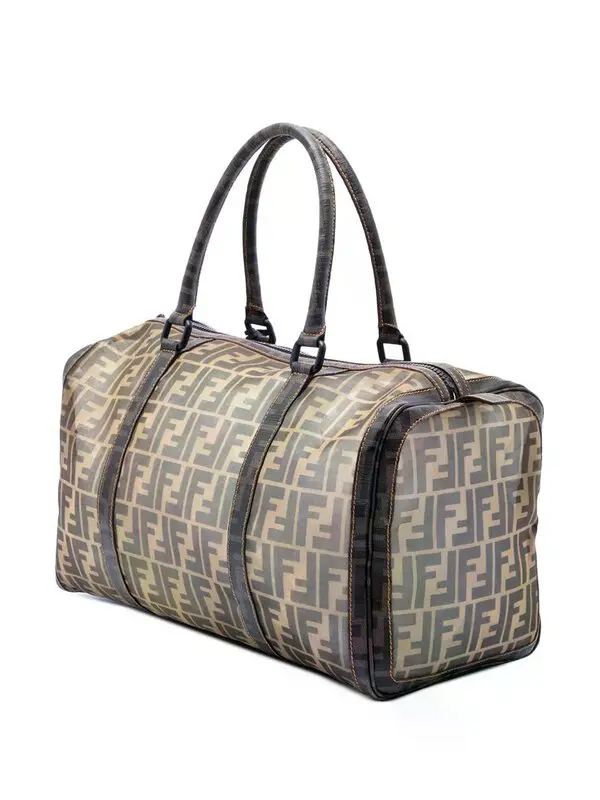 Fendi Zucca Mesh Boston Bag