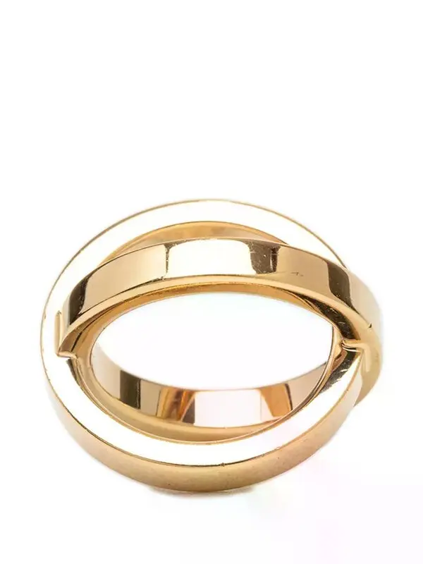 Hermès Plated Cosmos Ring Scarf Rings