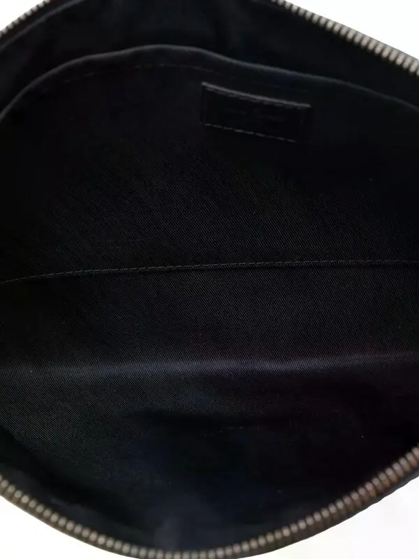LOUIS VUITTON Monogram Eclipse Discovery Pochette Gm Clutch Bag - Black