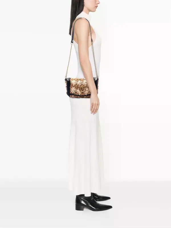 Gucci Small Gg Marmont Raffia Crossbody Bag - Neutrals
