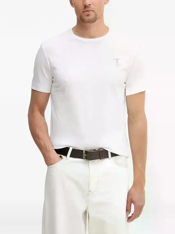 TRUSSARDI Logo-print Crew-neck T-shirt
