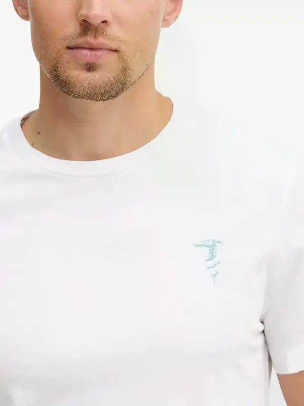 TRUSSARDI Logo-print Crew-neck T-shirt