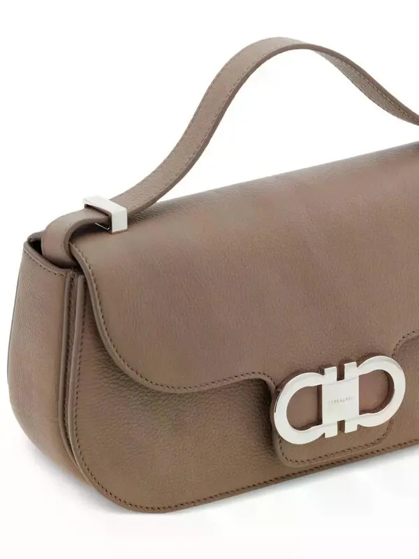 FERRAGAMO Double Gancini East-west Crossbody Bag