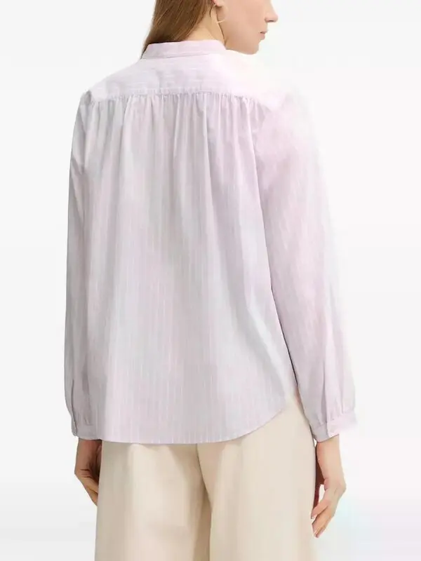 Marc O'polo Striped Gathered Detail Blouse