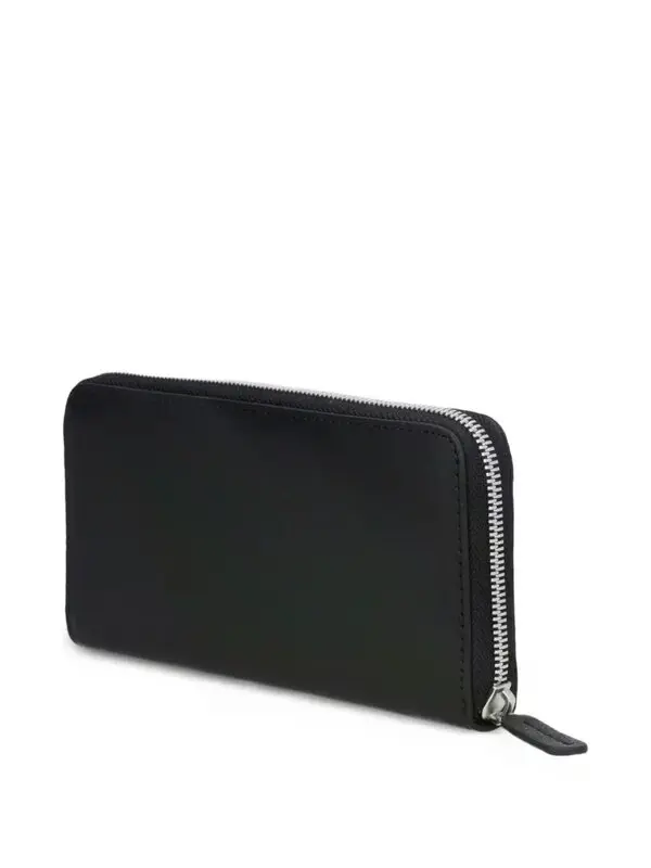 Marc O'polo Logo-debossed Zip-around Wallet - Black
