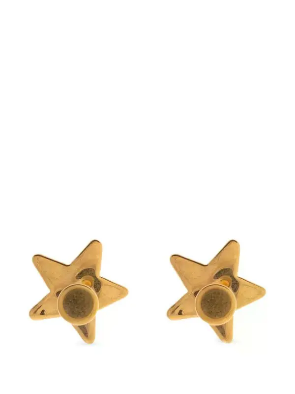 JIL SANDER Star-shaped Earrings - Gold