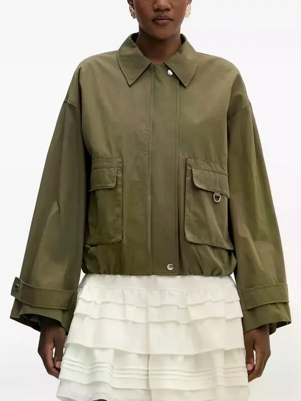 ISABELLE BLANCHE Zip-up Jacket With Pocket Detail
