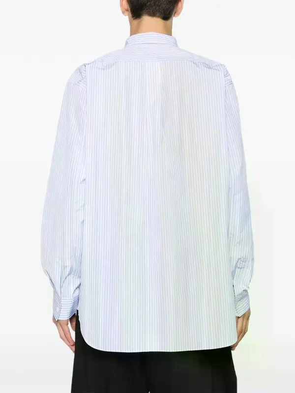 Comme Des Garçons Striped Shirt - Blue