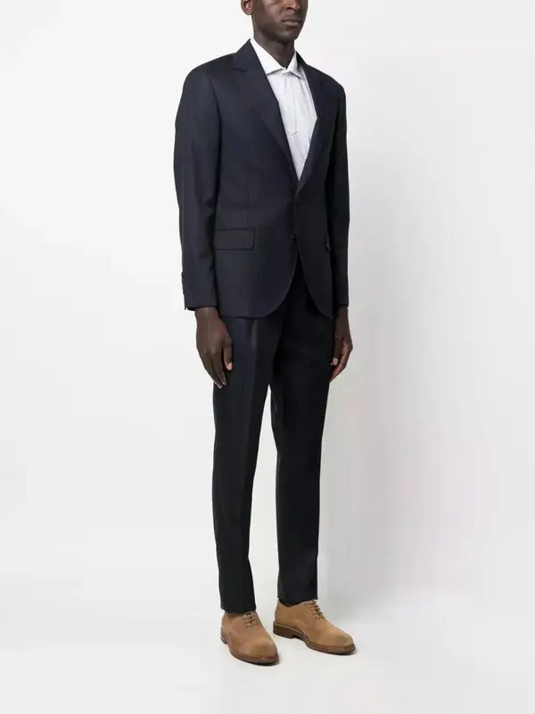 Brunello Cucinelli Notched-lapels Single Breasted Suit