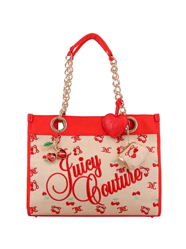 Juicy Couture Cherry Pop Item Tote Bag - Natural