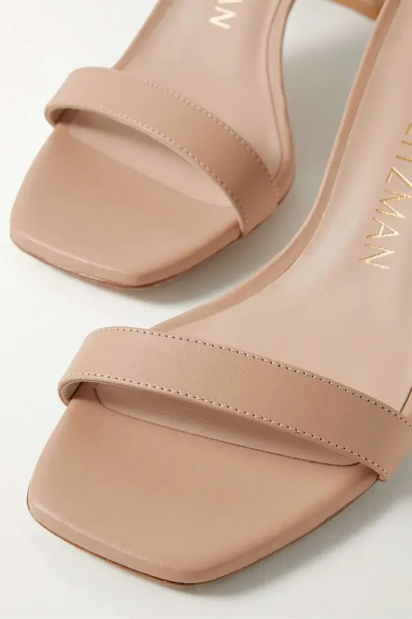 STUART WEITZMAN Nudistcurve Block Heel Sandals