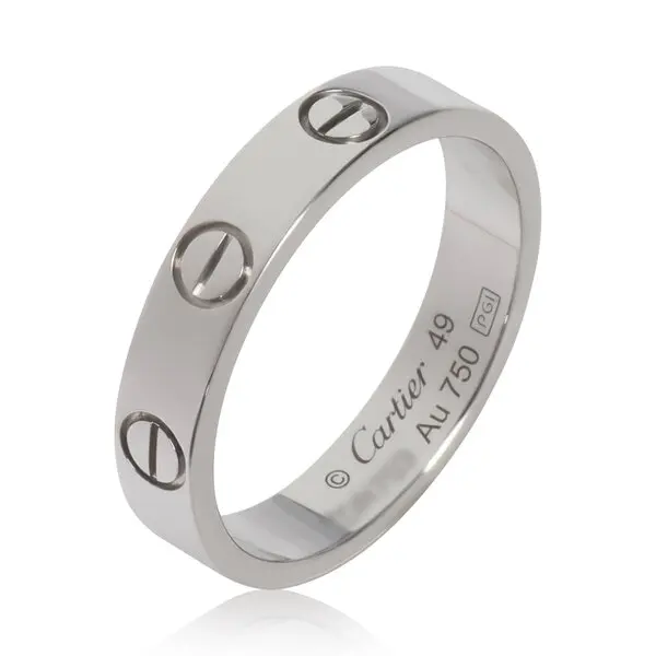 Cartier White Gold Love Ring - White_gold