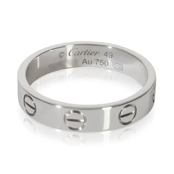 Cartier White Gold Love Ring - White_gold
