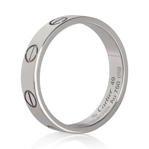Cartier White Gold Love Ring - White_gold
