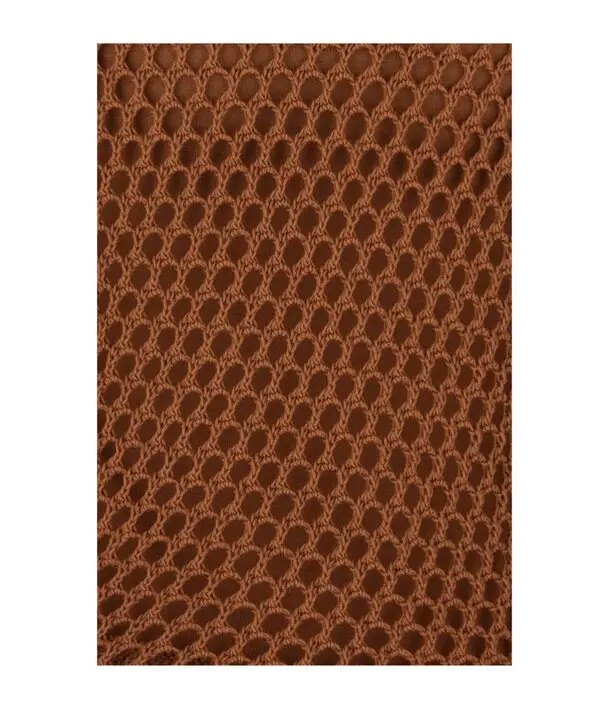 Alberta Ferretti Mesh Long-sleeve Top