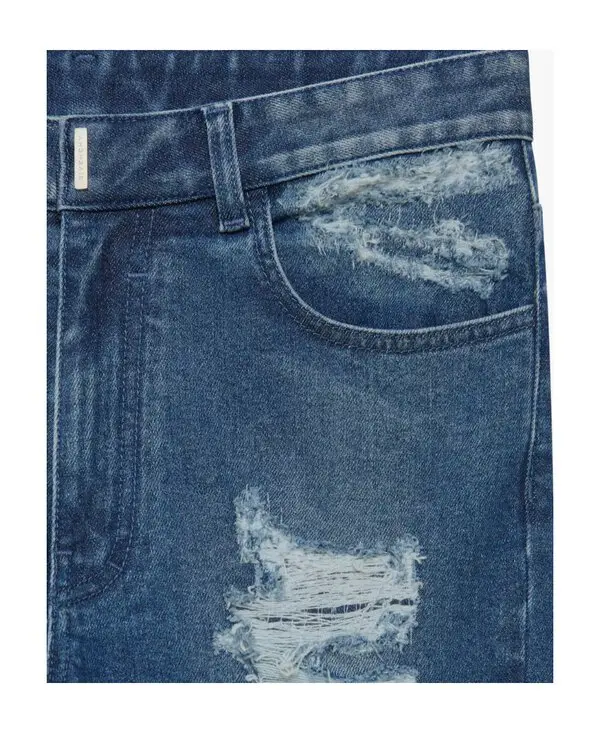 Givenchy Slim Fit Destroyed Jeans