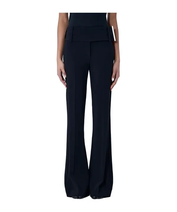 Max Mara High-waisted Flared Trousers