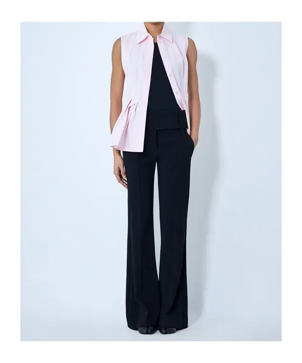 Max Mara High-waisted Flared Trousers