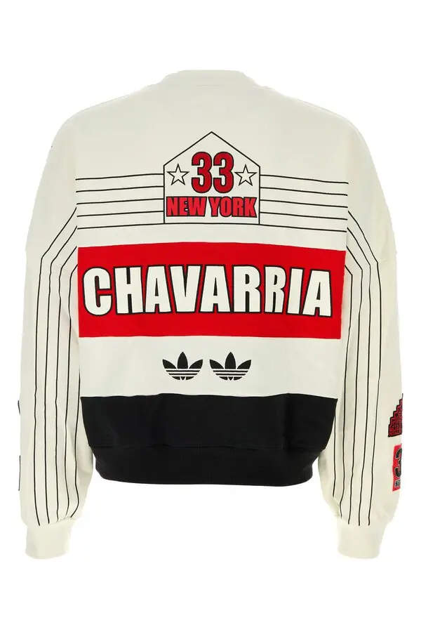 ADIDAS BY WILLY CHAVARRIA Stretch Cotton Oversized Sweatshirt
