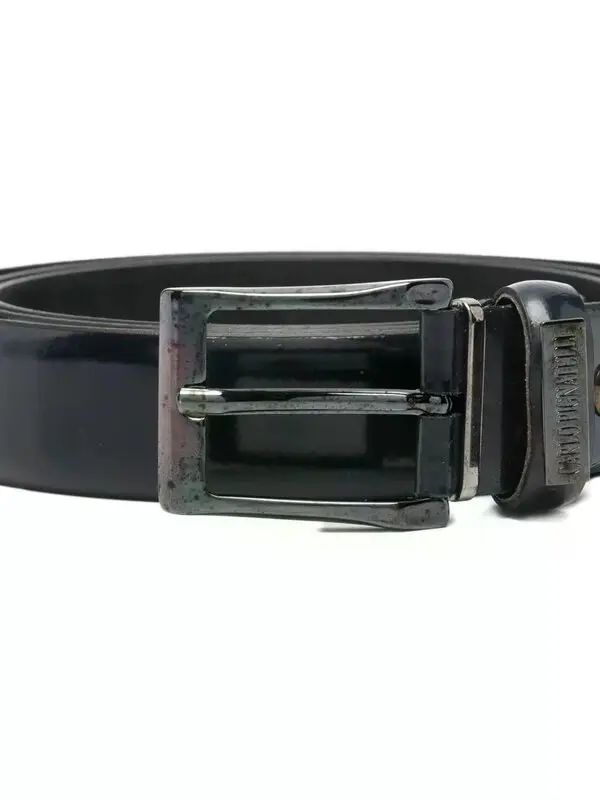 CARLO PIGNATELLI Logo-engraved Belt