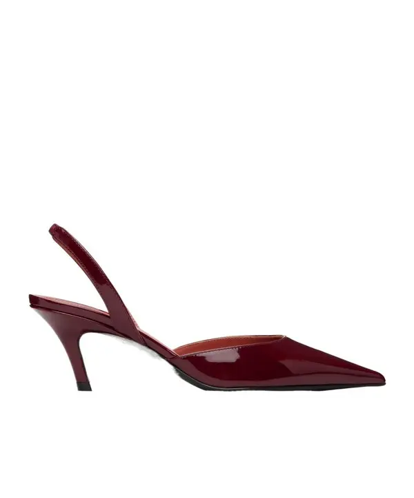 Amina Muaddi Sofia 60 Sling Mid-heel Sandals