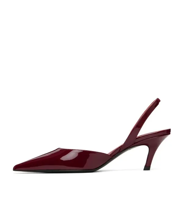 Amina Muaddi Sofia 60 Sling Mid-heel Sandals