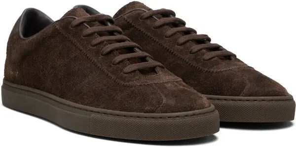 COMMON PROJECTS Suede Leather Lace Up Sneakers
