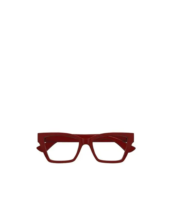 Gucci Square Frame Glasses - Bordeaux