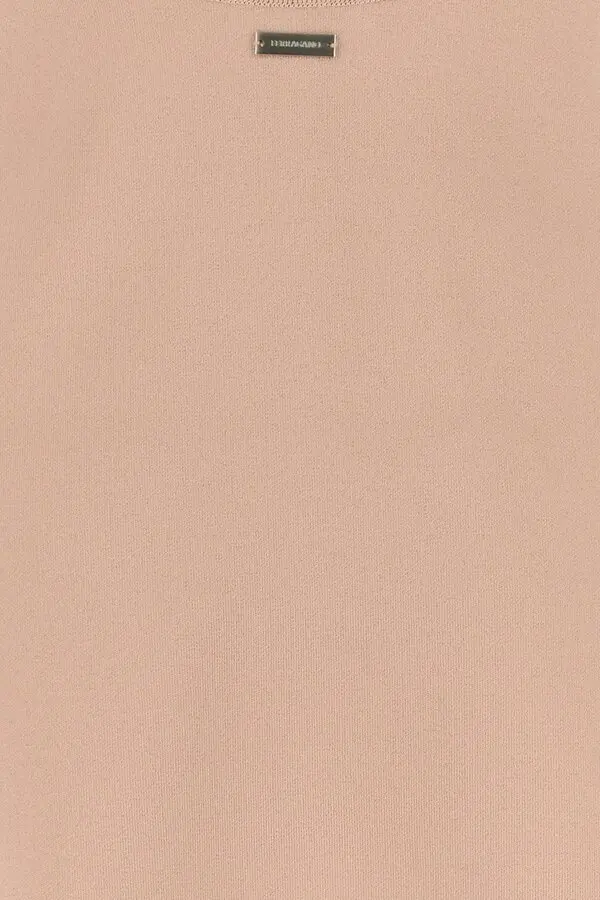 FERRAGAMO Stretch Viscose Blend Halter Neck Dress
