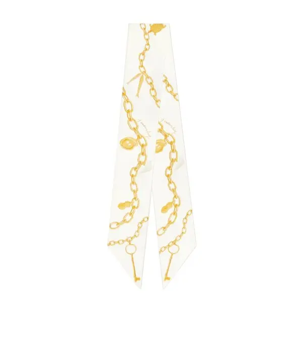Givenchy Lucky Charms Large Silk Bandeau - Ivory