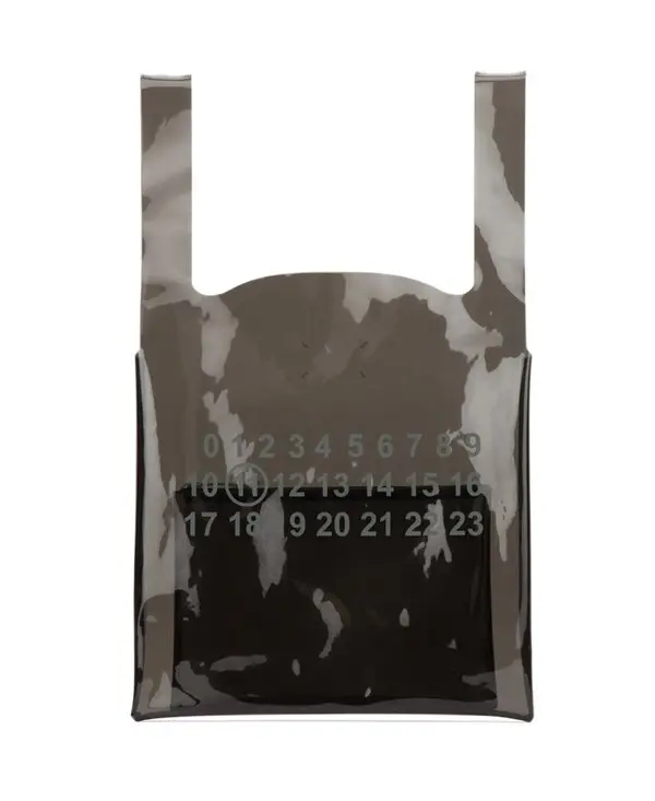 MAISON MARGIELA Number Print Tote Bag - Black