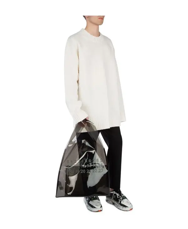 MAISON MARGIELA Number Print Tote Bag