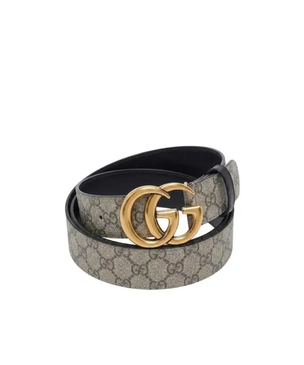Gucci Metal Buckle Belt - Green