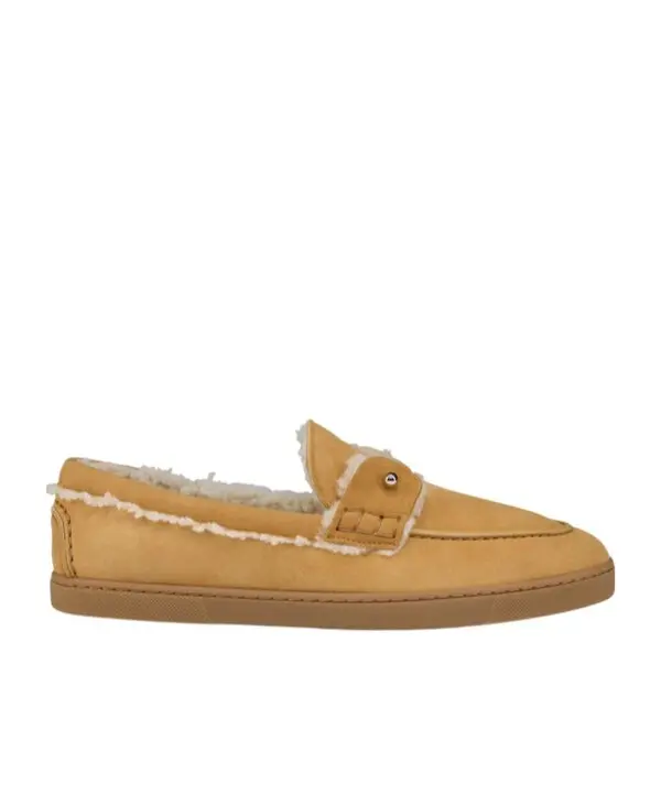 CHRISTIAN LOUBOUTIN Round Toe Loafers