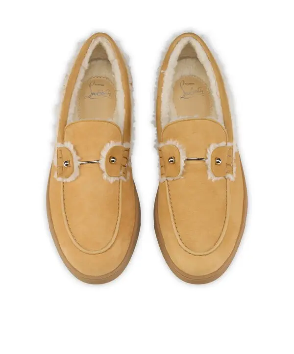 CHRISTIAN LOUBOUTIN Round Toe Loafers