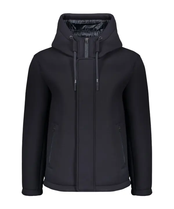 Herno Hooded Zip-up Jacket With Drawstring