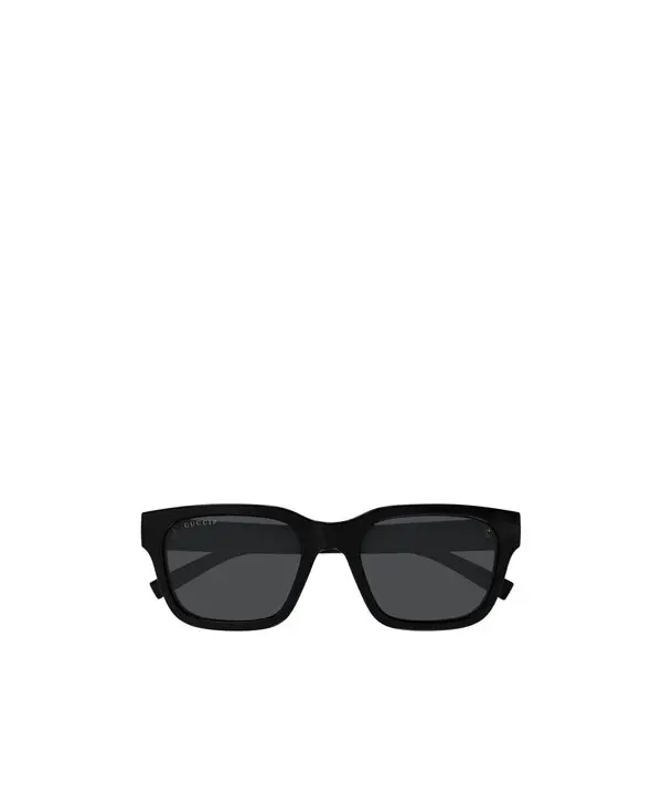 Gucci Web-stripe Rectangle-frame Sunglasses