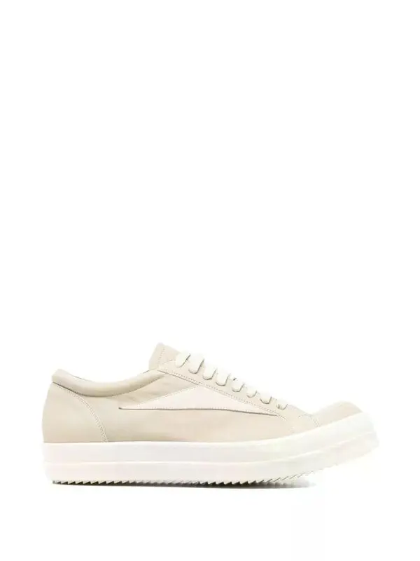 Rick Owens Contrast Panel Sneakers - Neutrals
