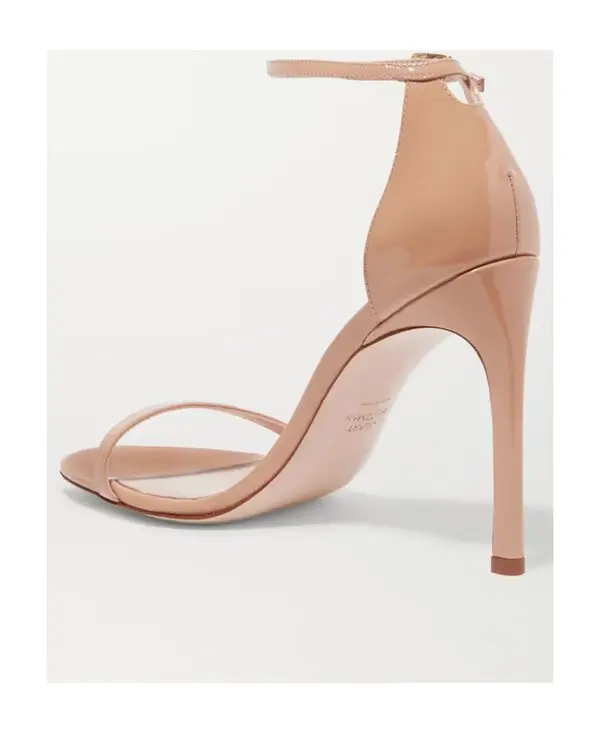 STUART WEITZMAN Nudistsong Strappy Heeled Sandals - Nude