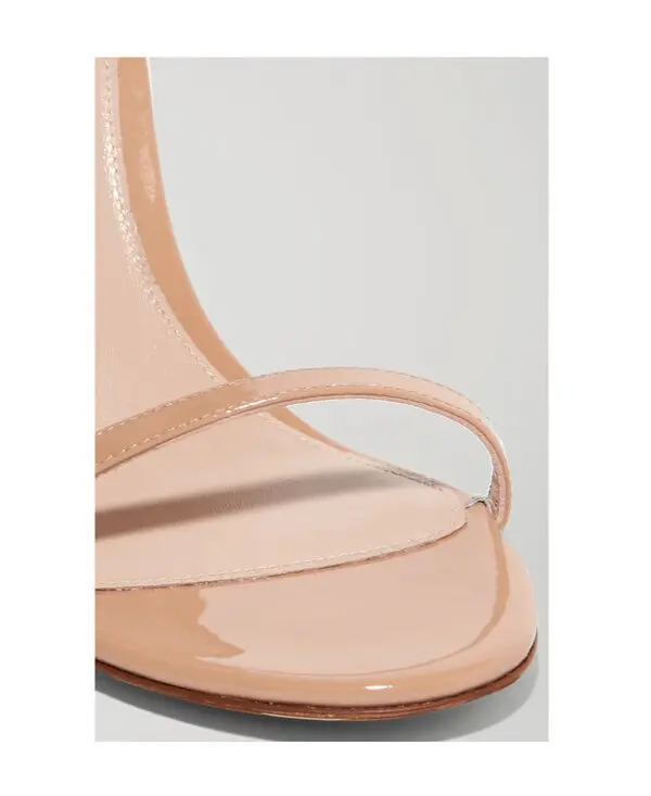 STUART WEITZMAN Nudistsong Strappy Heeled Sandals - Nude