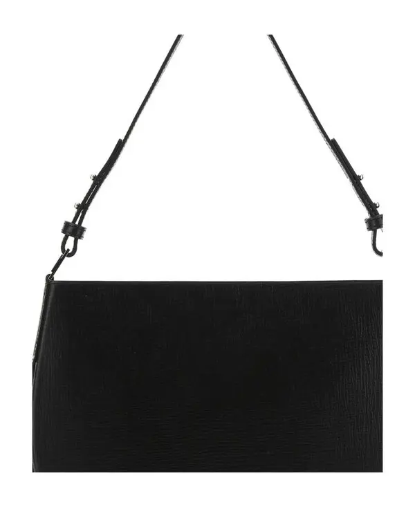 By Far Issa Logo Plaque Shoulder Bag