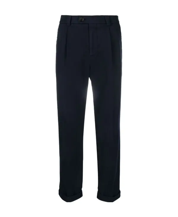 Brunello Cucinelli Slim Fit Chino Trousers - Black
