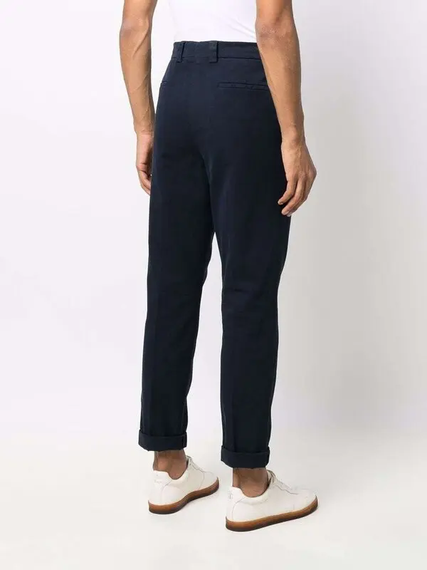 Brunello Cucinelli Slim Fit Chino Trousers - Black