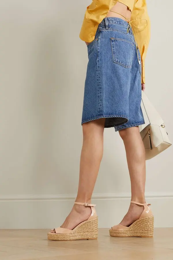 STUART WEITZMAN Nudistcurve Wedge Espadrilles